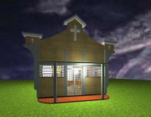 Catholic Church 3D DWG Model for AutoCAD • Designs CAD
