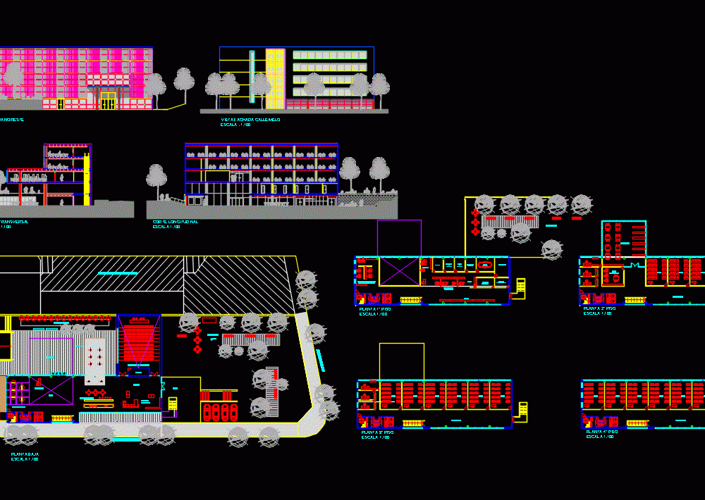 Center For Advanced Studies DWG Block for AutoCAD • Designs CAD