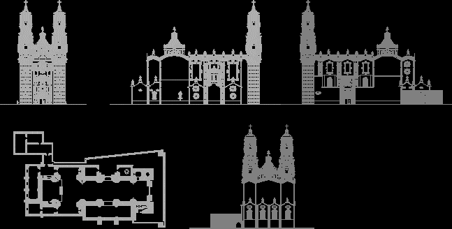 Church Of Santa Prisca Taxco DWG Block for AutoCAD • Designs CAD