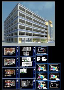 Commercial Building DWG Block for AutoCAD • Designs CAD