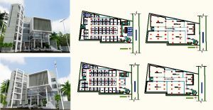 Commercial Center, Shopping Center DWG Block for AutoCAD • Designs CAD