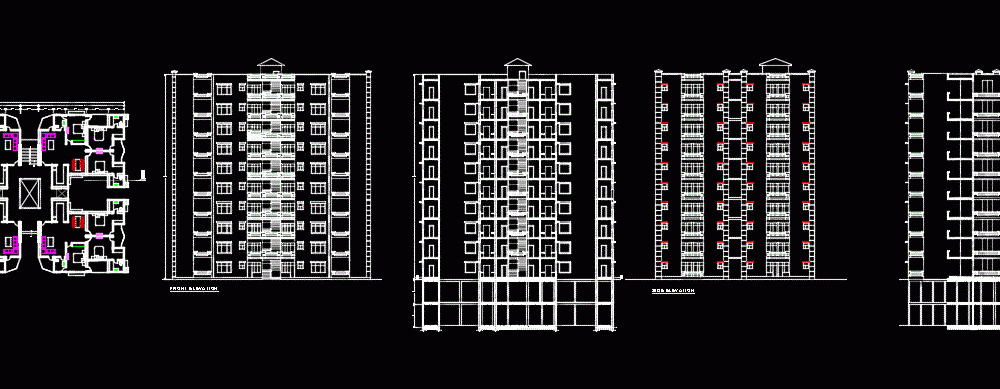 Complete Group Housing Project DWG Full Project for AutoCAD • Designs CAD Complete Group Housing Project DWG Full Project for AutoCAD • Designs CAD