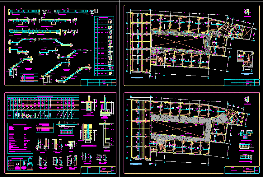 Complete Plans Of A Commercial Building DWG Plan for AutoCAD • Designs CAD