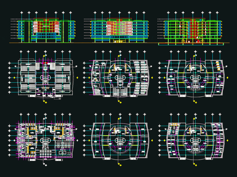 Corporate Center Revolution DWG Block for AutoCAD • Designs CAD