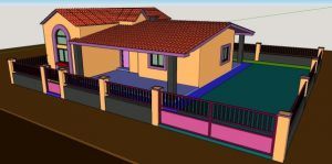 Cottage 3D SKP Model for SketchUp • Designs CAD