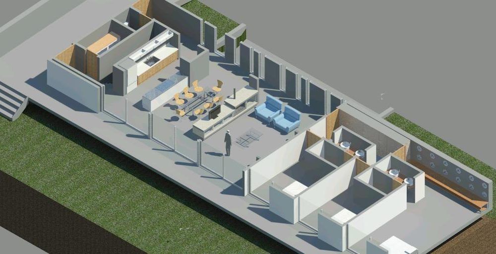 Cottage Of A Modeling 3D RVT Model for Revit • Designs CAD