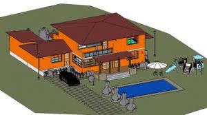 Country House 3D RVT Model for Revit • Designs CAD