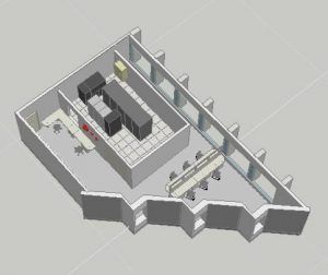 Data Center 3D DWG Model for AutoCAD • Designs CAD