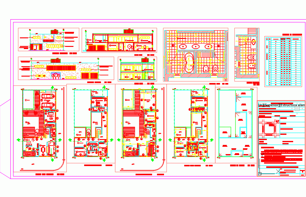 Detached House Work DWG Block for AutoCAD • Designs CAD
