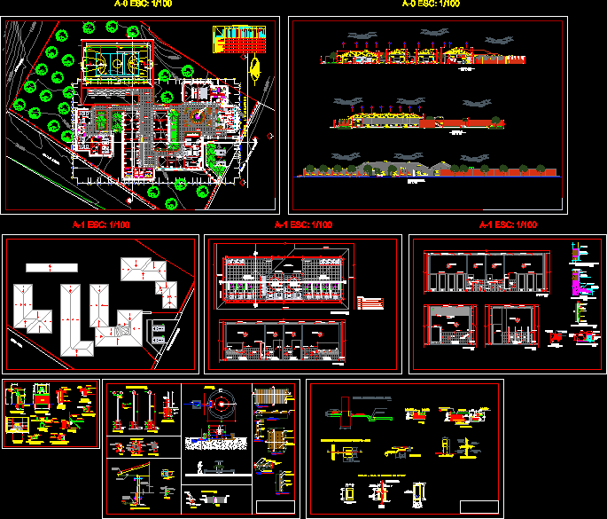 Disability Occupational Education Center DWG Full Project for AutoCAD ...