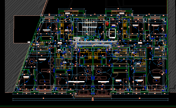 Electric Installation In Housing DWG Block for AutoCAD • Designs CAD