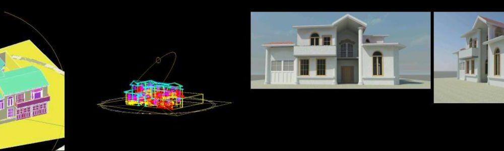 Family House 3 Rooms 3D RVT Full Project for Revit • Designs CAD