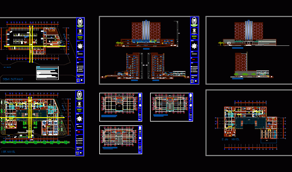 Financial Center DWG Block for AutoCAD • Designs CAD