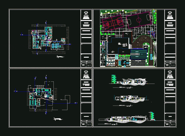 Fire Station DWG Full Project for AutoCAD • Designs CAD
