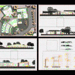 Commercial Plaza And Departments DWG Plan for AutoCAD • DesignsCAD