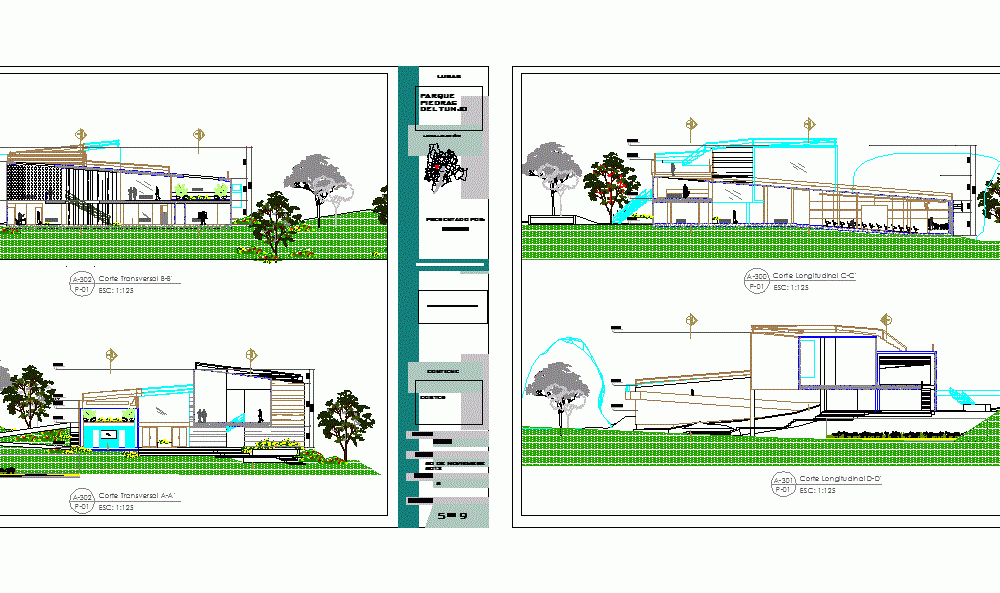 Galeria Cuts DWG Full Project for AutoCAD • Designs CAD