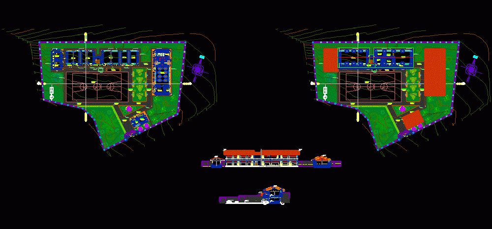 General Approach Of A College DWG Plan for AutoCAD • Designs CAD