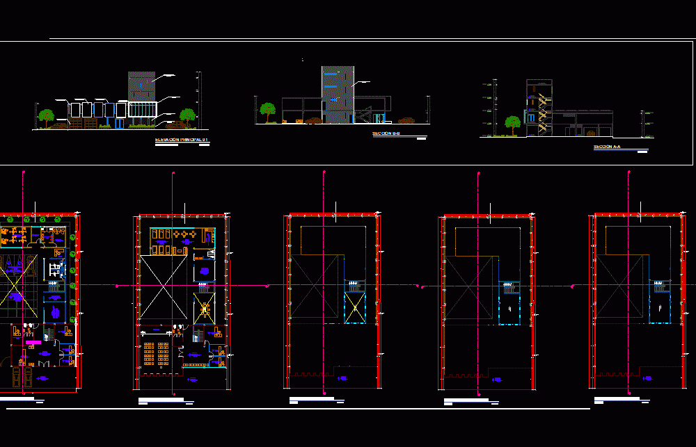 Guardhouse Serenasgo DWG Section for AutoCAD • Designs CAD