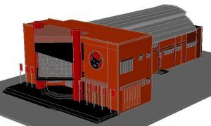 Hall Meeting DWG Block for AutoCAD • Designs CAD
