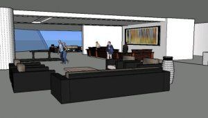 Hotel Lobby Interior 3D SKP Model for SketchUp • Designs CAD