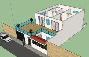 House 3D SKP Model for SketchUp • Designs CAD