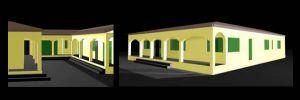 House - Uxmal 3D MAX Model for 3D Studio Max • Designs CAD