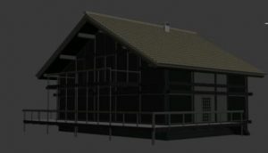 House Design 3D MAX Model for 3D Studio Max • Designs CAD