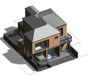House In Revit 3D RVT Model for Revit • Designs CAD