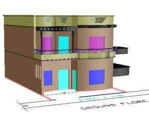 House Plan DXF Model for AutoCAD • Designs CAD