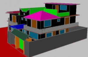 Housing 3D DWG Detail for AutoCAD • Designs CAD