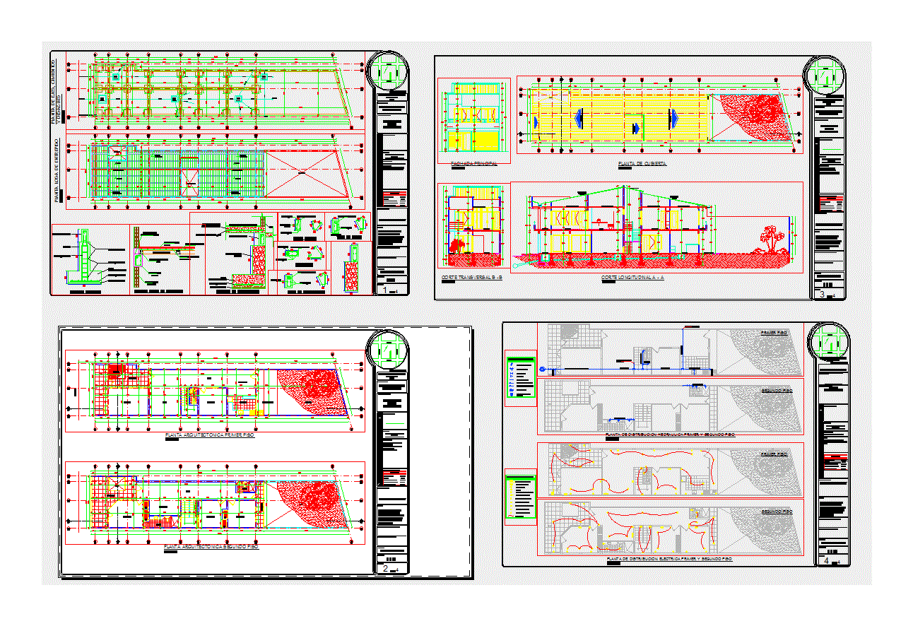 Housing 600 X 3000 Mts DWG Block for AutoCAD • Designs CAD