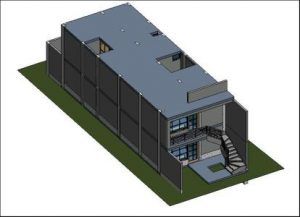Housing Bifamiliar 3D RVT Model for Revit • Designs CAD