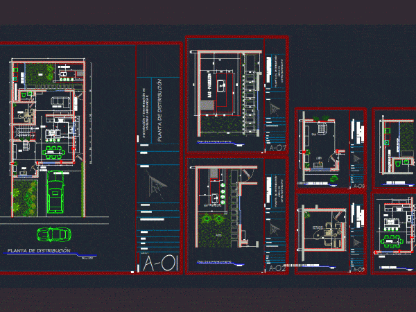 Housing DWG Plan for AutoCAD • Designs CAD