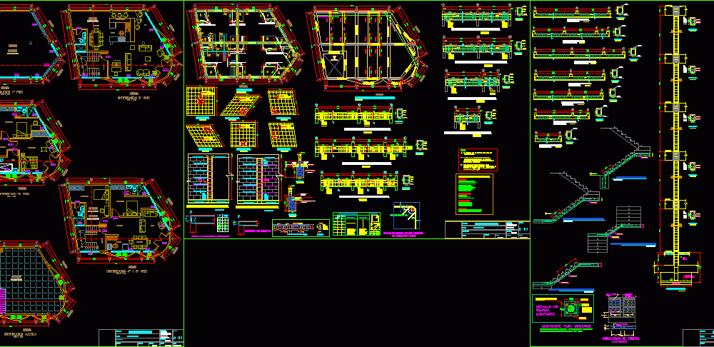 Housing Project DWG Full Project for AutoCAD • Designs CAD