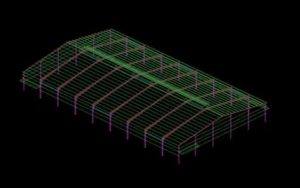 Industrial Warehouse DWG Block for AutoCAD • Designs CAD