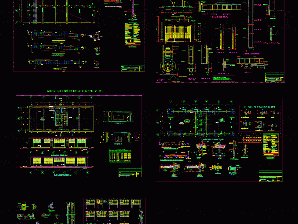 Initial School No 009 DWG Full Project for AutoCAD • Designs CAD