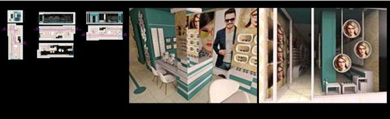 Interior - Optica DWG Full Project for AutoCAD • Designs CAD