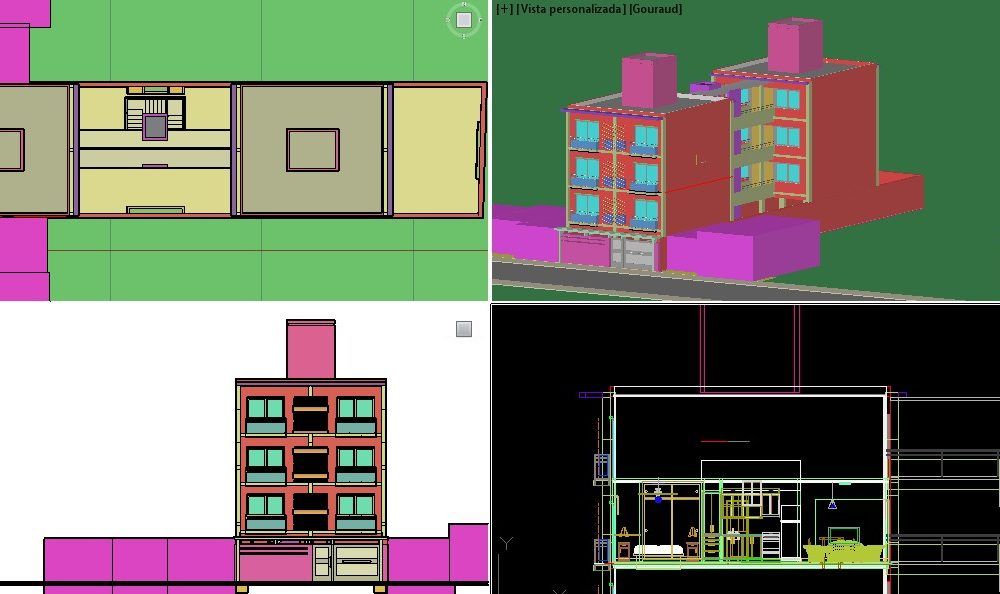 Interior Building DWG Block for AutoCAD • Designs CAD