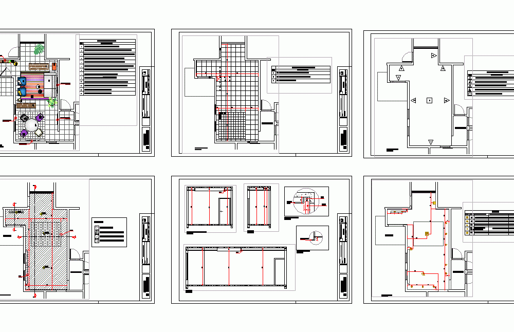 Interior Design Project DWG Full Project for AutoCAD • Designs CAD