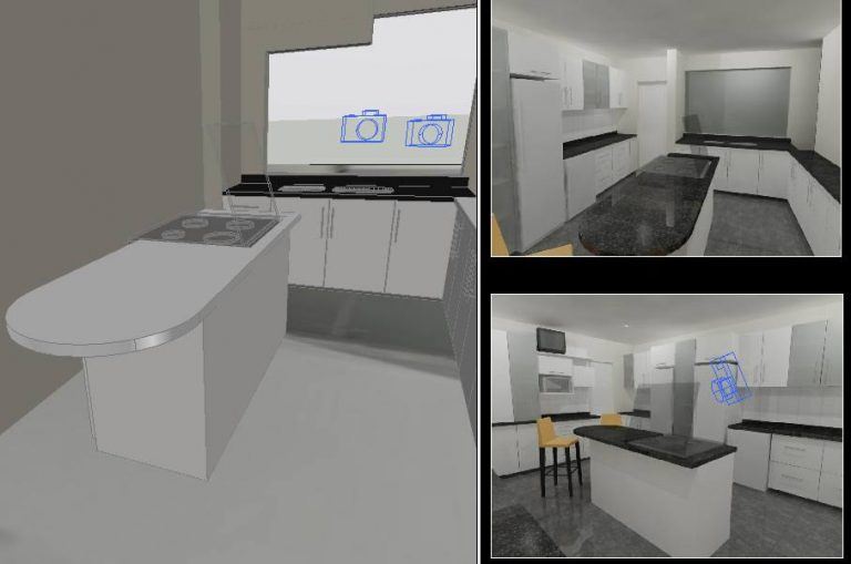 Kitchen 3D DWG Model for AutoCAD • Designs CAD