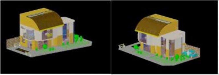 Loft 3D DWG Model for AutoCAD • Designs CAD
