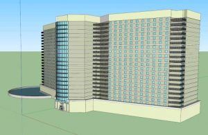 Luxury Hotel 3D SKP Model for SketchUp • Designs CAD