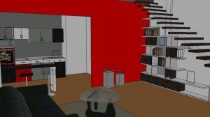 Minimalist Loft 3D SKP Model for SketchUp • Designs CAD