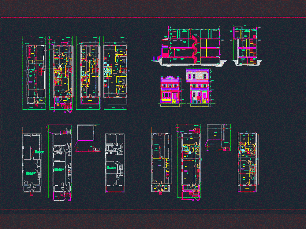 Minor Residential Project DWG Full Project for AutoCAD • Designs CAD