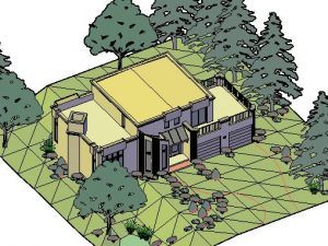 Modern House 3D DWG Model for AutoCAD • Designs CAD