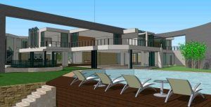 Modern Housing 3D SKP Model for SketchUp • Designs CAD
