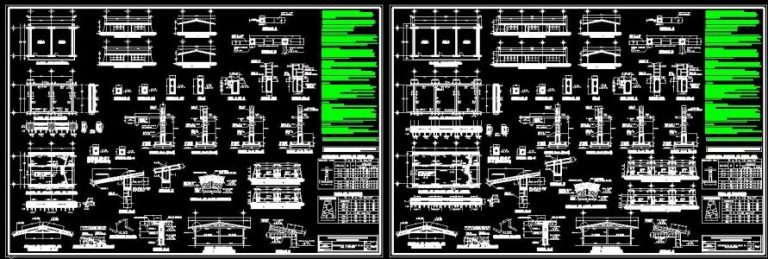 Modules Type 2 And 3 Rooms Capfce DWG Plan for AutoCAD • Designs CAD
