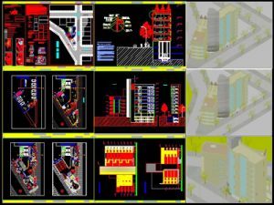 Multifamily Housing--1, 2 And 3 Bedroom Units, Common Areas DWG Block ...
