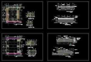 Multipurpose Auditorium DWG Detail for AutoCAD • Designs CAD