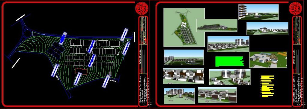 Multiuse Subdivision Design DWG Block for AutoCAD • Designs CAD